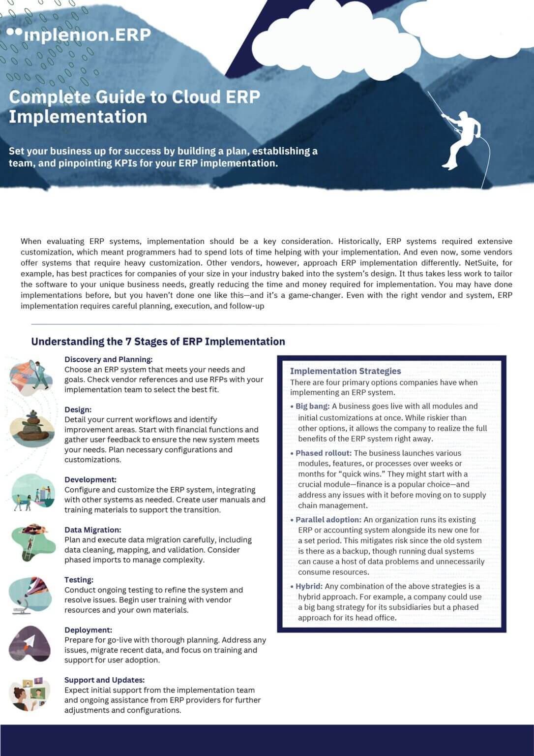 Complete Guide to Cloud ERPImplementation - Inplenion ERP
